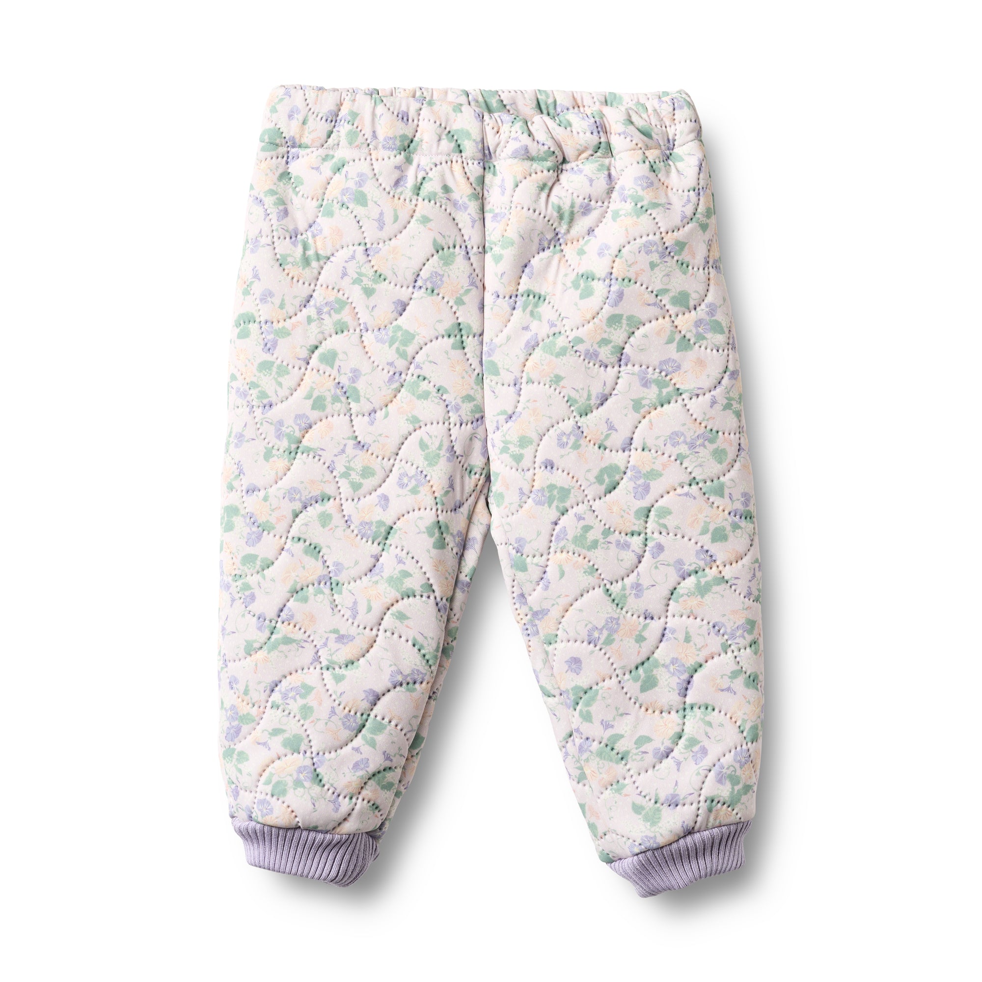 Thermo Pants Alex baby purple light petunias – Wheat Kids Clothing